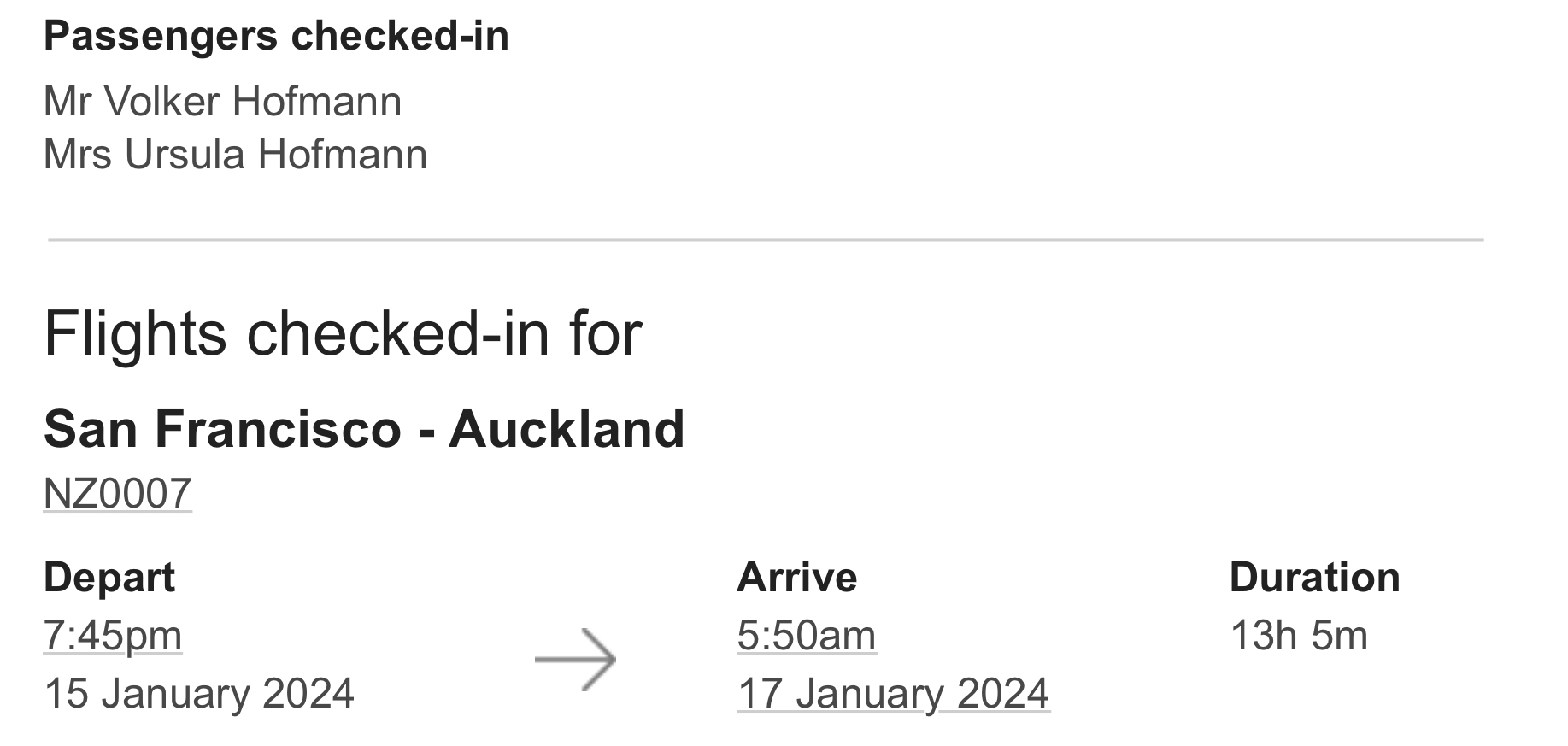 Von San Francisco nach Auckland - ... in die Welt reisen